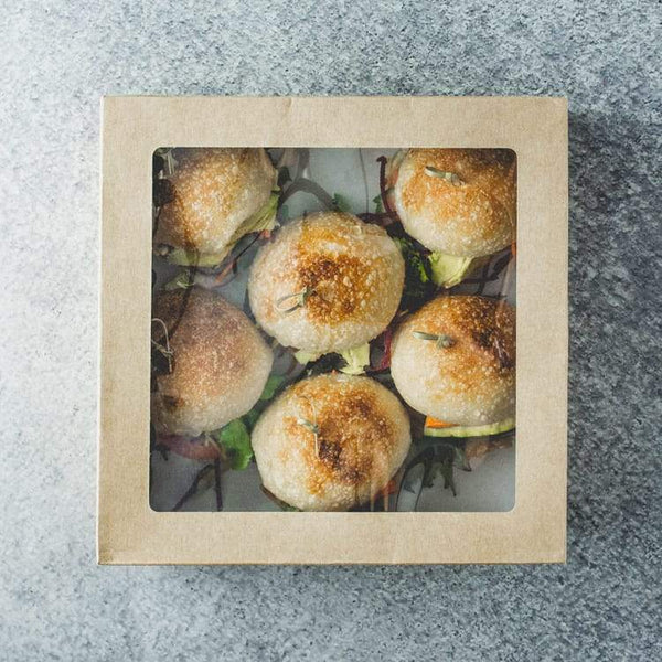 Vegan Mini Savoury Roll Box | Brisbane Catering | Tognini's Catering